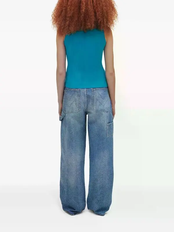 Marc Jacobs Fine-ribbed Merino-wool Tank Top