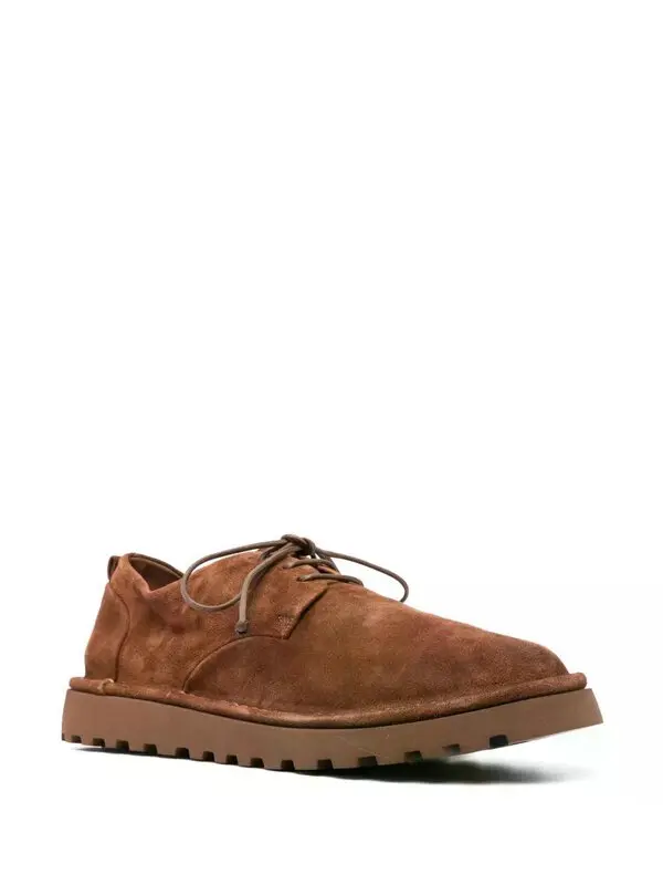 Marsèll Lace-up Suede Derby Shoes - Brown