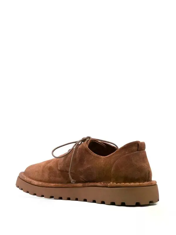 Marsèll Lace-up Suede Derby Shoes - Brown