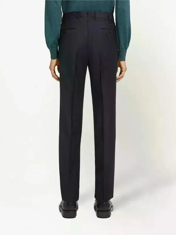 Zegna Trofeo Tailored Wool Trousers