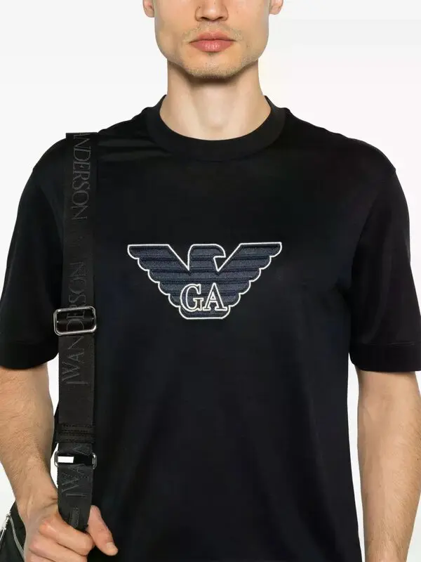 Emporio Armani Logo-patch T-shirt