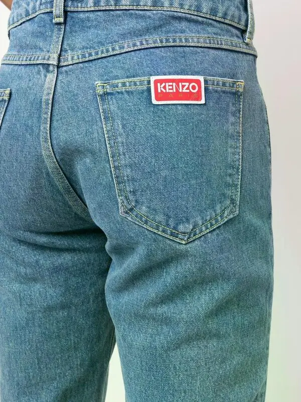 Kenzo Mid-rise Straight-leg Jeans