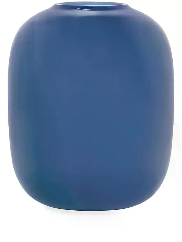 CAPPELLINI Arya' Curved Vase 220mmx180mm - Blue
