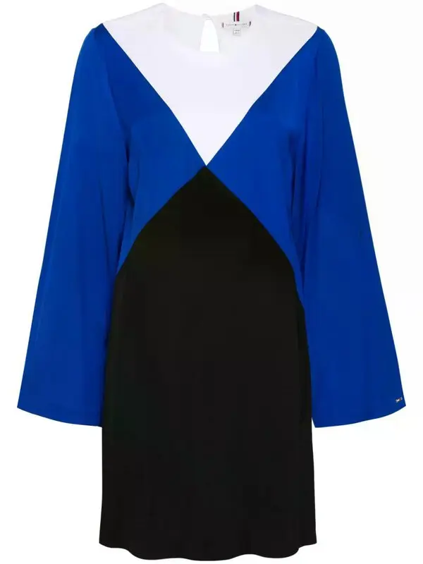 Tommy Hilfiger Colour-block Midi Dress