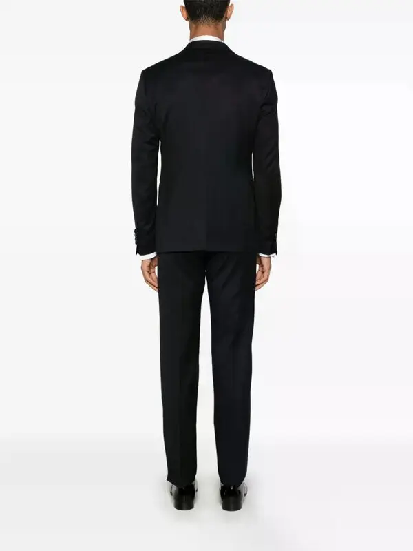 Tagliatore Wool Three-piece Suit - Blue