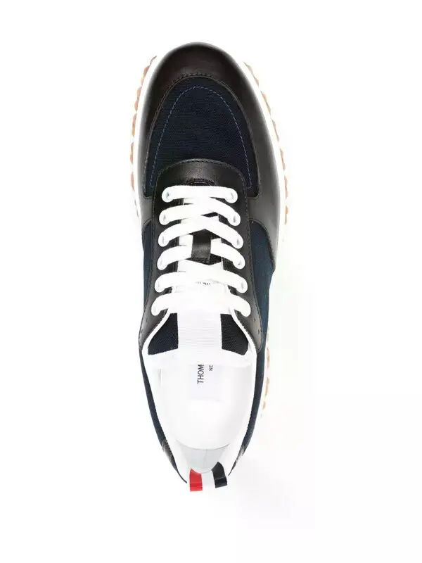 Thom Browne Panelled Lace-up Sneakers