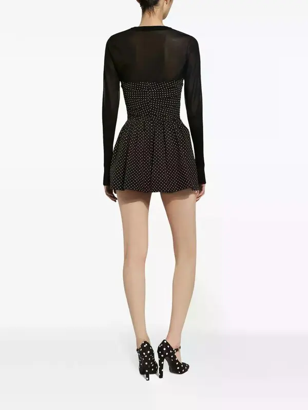 Dolce & Gabbana Semi-sheer Cropped Top