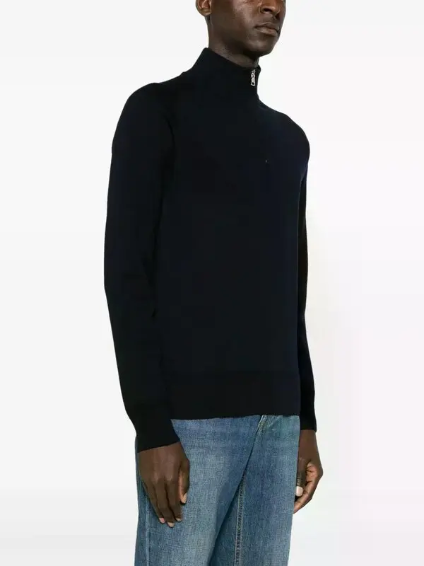 Orlebar Brown Lennard Merino Wool Zip-up Jumper