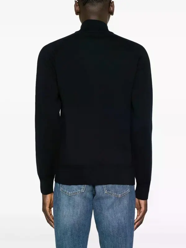 Orlebar Brown Lennard Merino Wool Zip-up Jumper