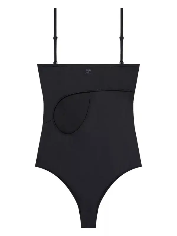 COURREGES Loop Swimsuit - Black
