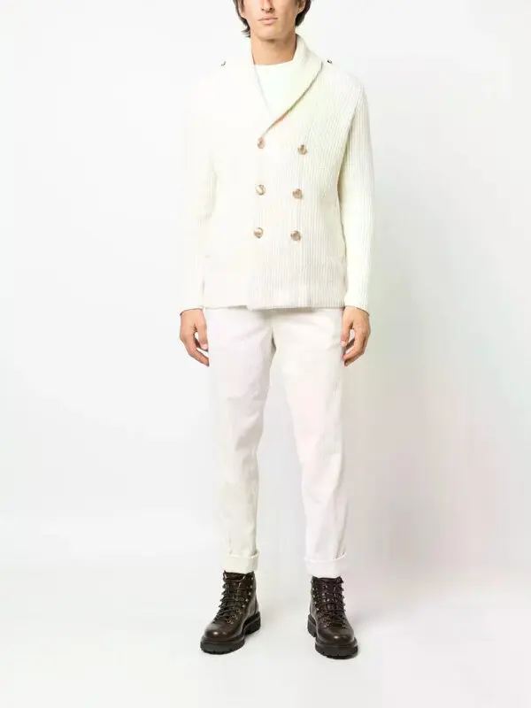 Brunello Cucinelli Intarsia-knit Wool-blend Cardigan
