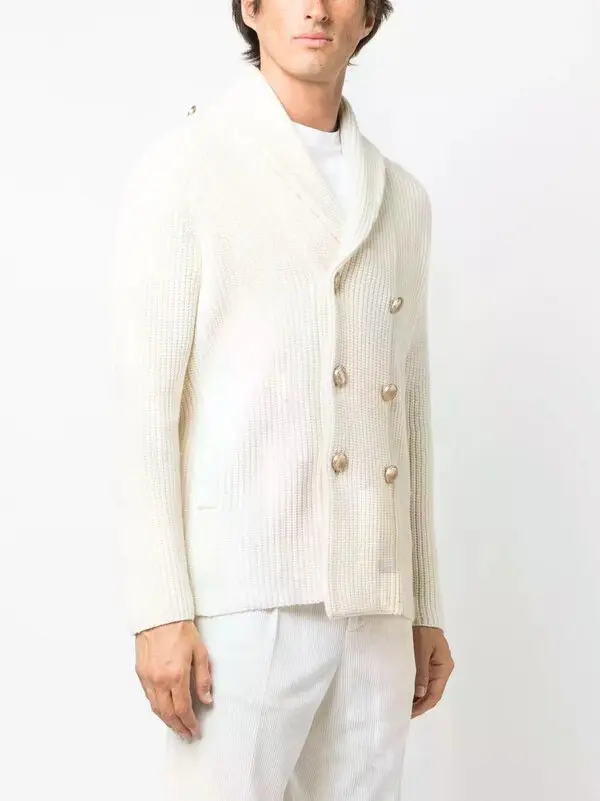 Brunello Cucinelli Intarsia-knit Wool-blend Cardigan