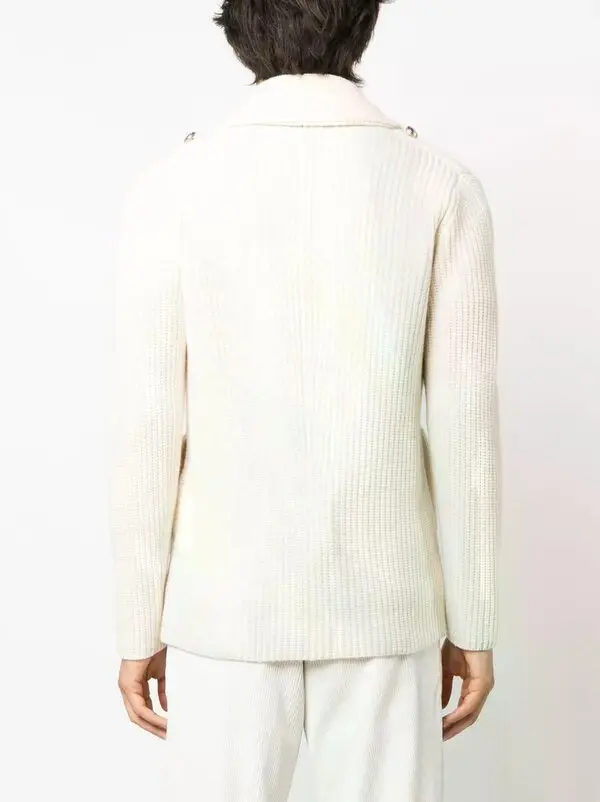 Brunello Cucinelli Intarsia-knit Wool-blend Cardigan
