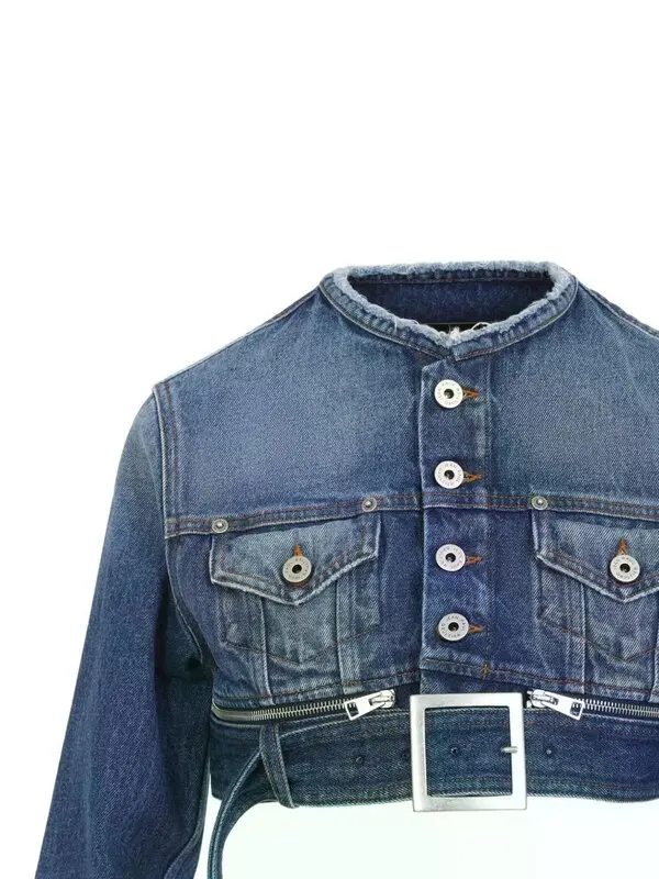 JEAN PAUL GAULTIER Cropped Denim Jacket