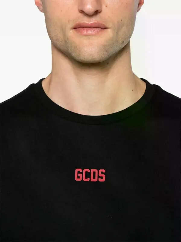 Gcds Logo-print Cotton T-shirt