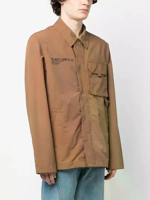 Helmut Lang Logo-print Utility Jacket