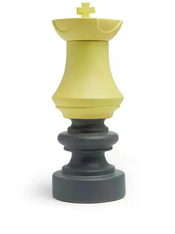 NUOVE FORME Chess King Decorative Piece - Grey