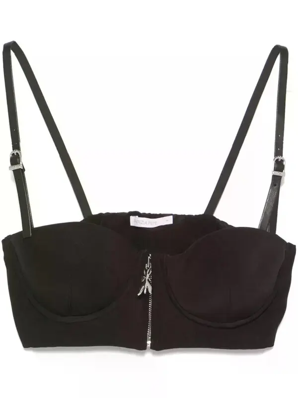 Patrizia Pepe Corset Top - Black
