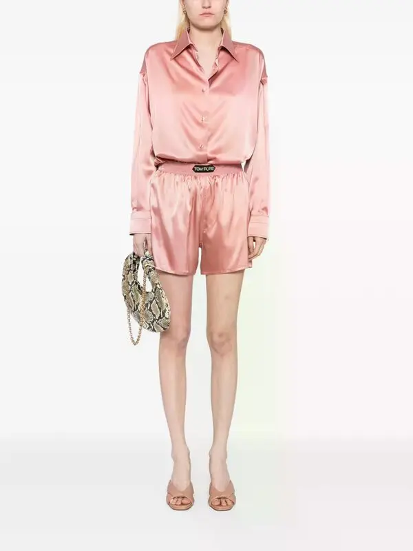 TOM FORD Logo-patch Shorts