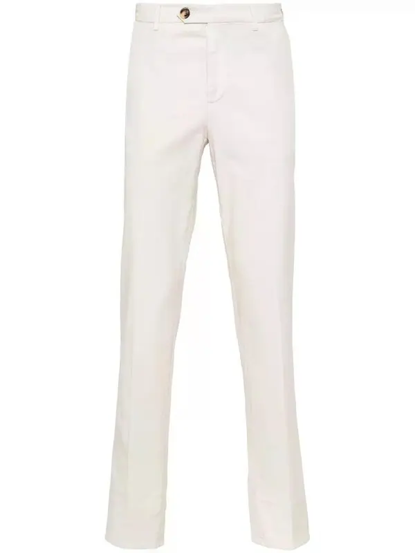 Brunello Cucinelli Tapered-leg Chinos - Neutrals