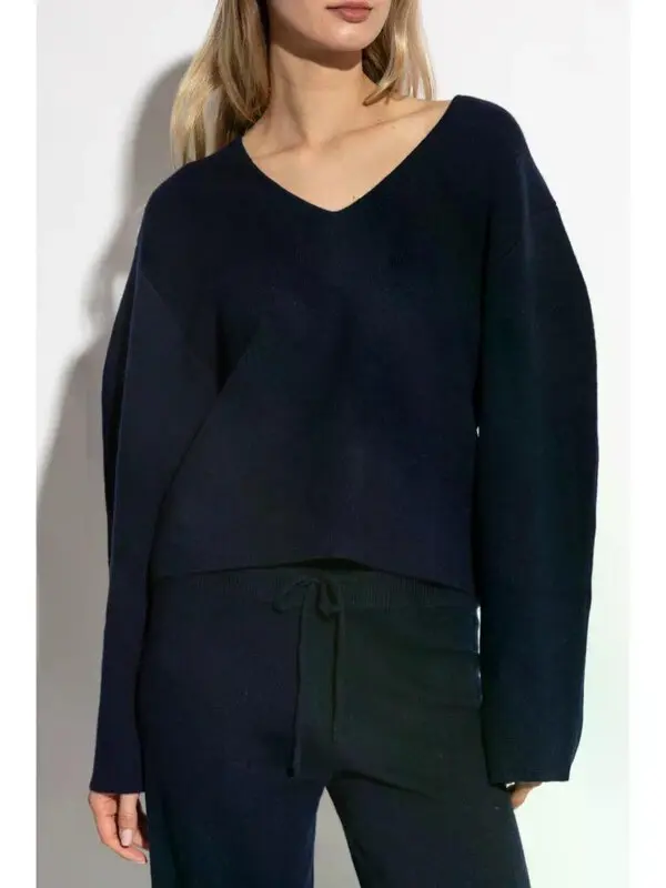 LISA YANG Sara V-back Cashmere Jumper