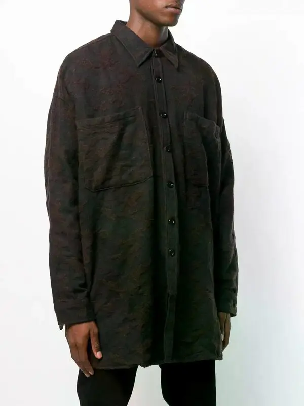Faith Connexion Oversized Textured Shirt
