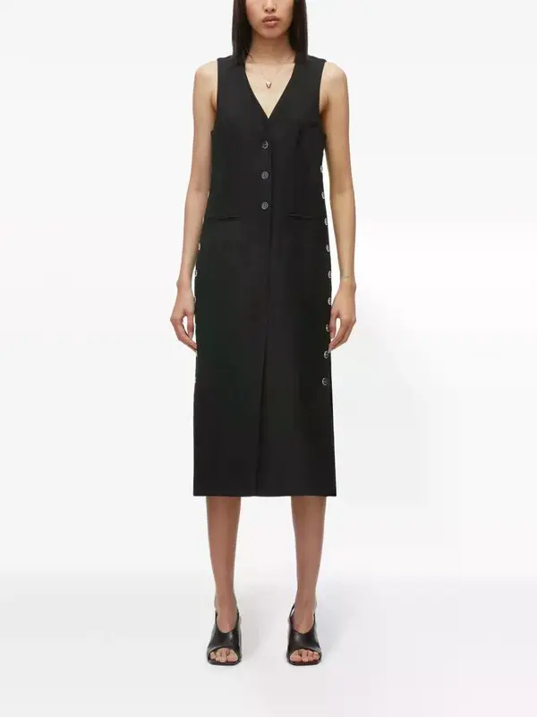 3.1 Phillip Lim Tailored Vest Midi Dress
