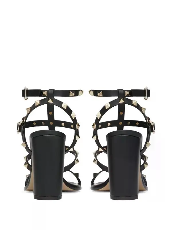 Valentino Garavani Rockstud Ankle Strap Sandals 90mm