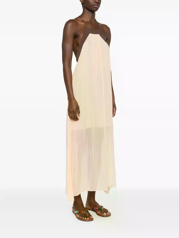 Patrizia Pepe Two-tone Midi Dress