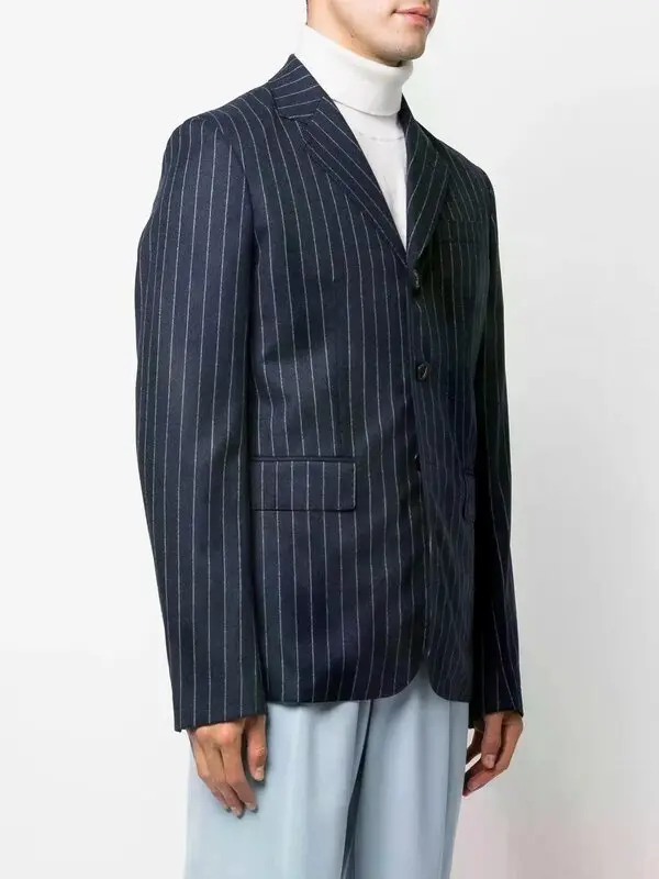 Kenzo Pinstripe Single-breasted Blazer
