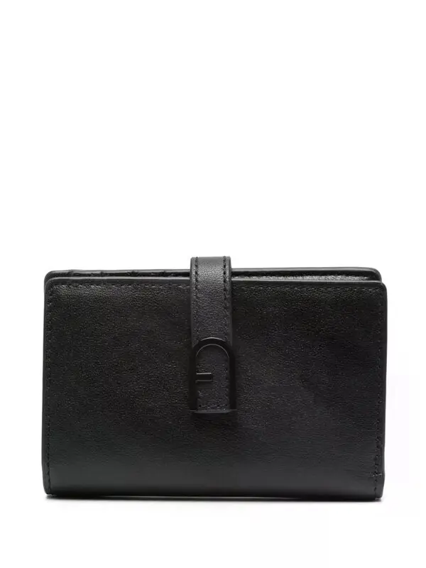 Furla Flow Bi-fold Wallet - Black