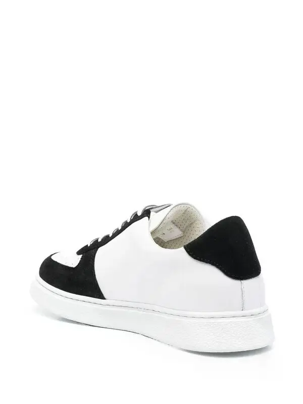 Etro Logo-print Leather Sneakers - Black