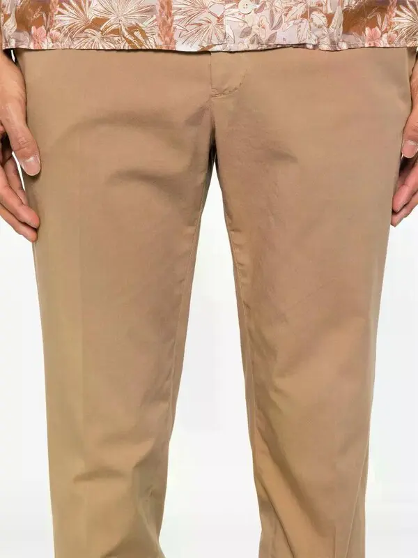 Incotex Tapered-leg Trousers - Brown
