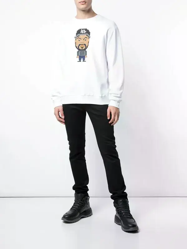 MOSTLY HEARD RARELY SEEN 8-BIT Cmptn Printed Sweatshirt