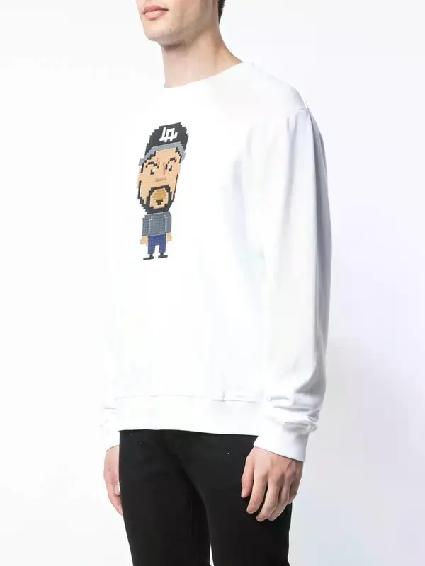 MOSTLY HEARD RARELY SEEN 8-BIT Cmptn Printed Sweatshirt