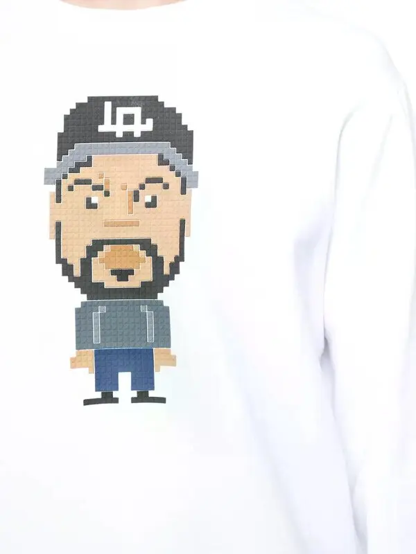 MOSTLY HEARD RARELY SEEN 8-BIT Cmptn Printed Sweatshirt