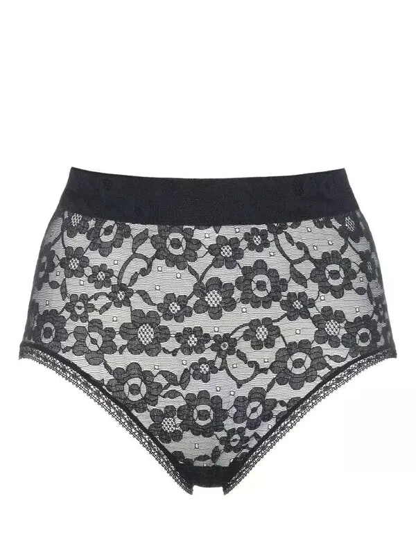 ERES Joyeuse High-waist Lace Briefs - Black
