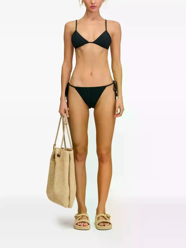Cult Gaia Mina Boned Triangle Bikini Top