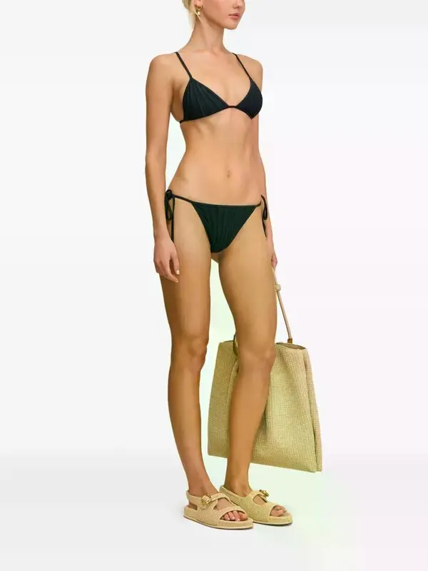 Cult Gaia Mina Boned Triangle Bikini Top
