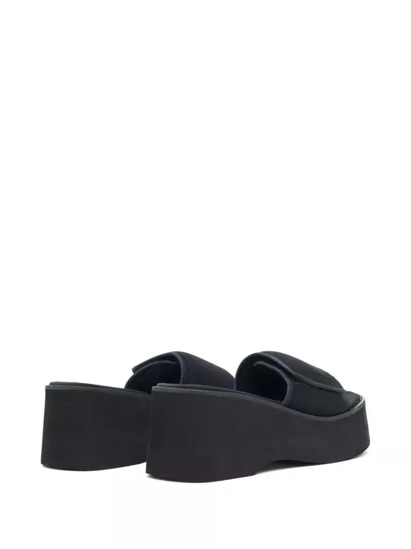 COURREGES Scuba Wave 75mm Platform Slides