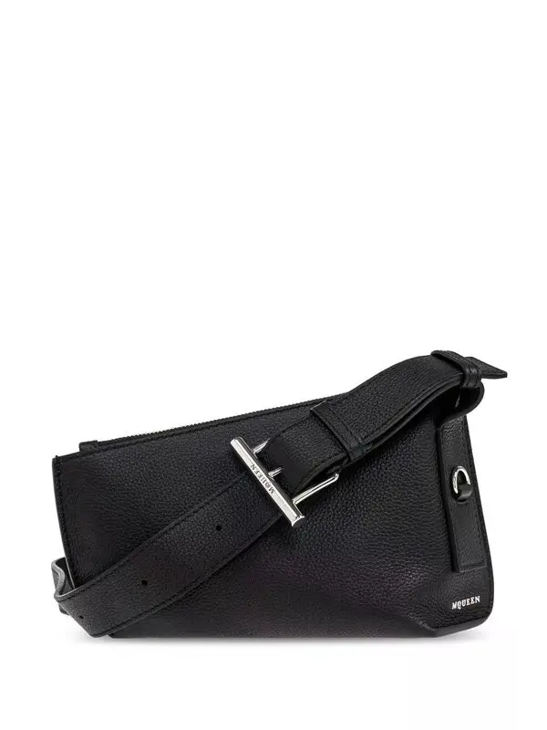 Alexander McQueen T-bar Sling Crossbody Bag - Black