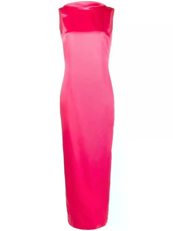 Versace Cowl-back Gown