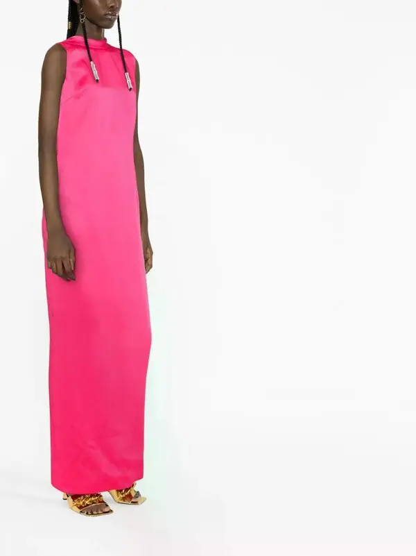 Versace Cowl-back Gown