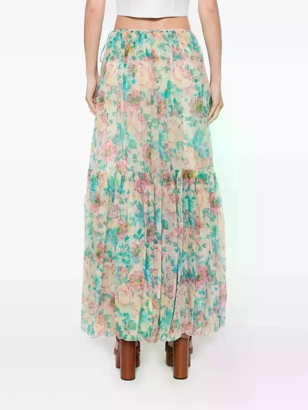 Chloé Printed Maxi Skirt