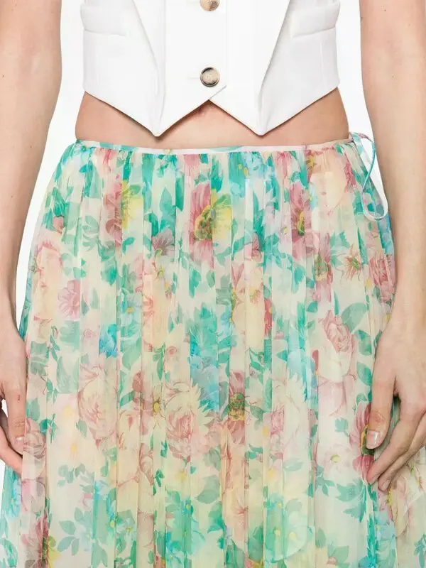 Chloé Printed Maxi Skirt