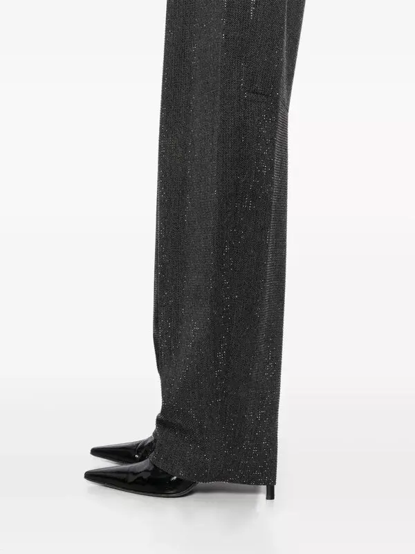 Alexander Wang Clear Bead Hotfix Trousers
