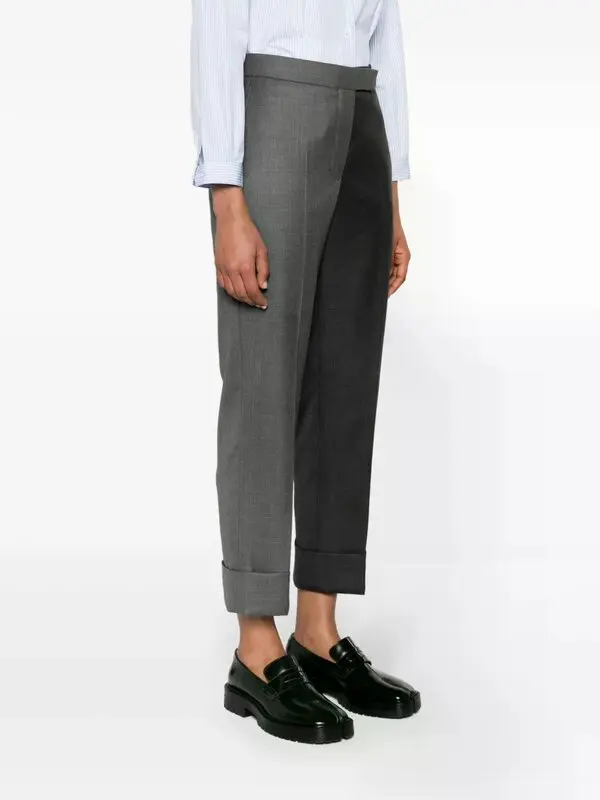 Thom Browne Tapered-leg Wool Trousers