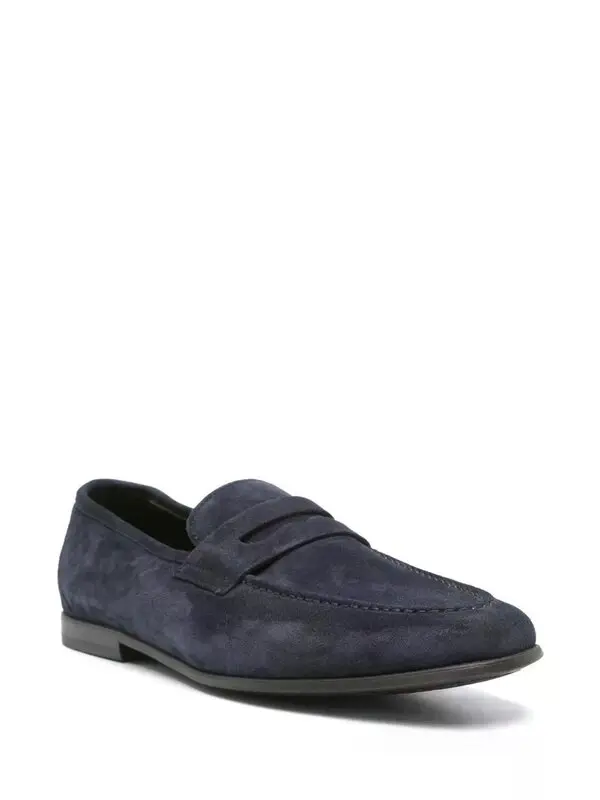 Canali Suede Loafers