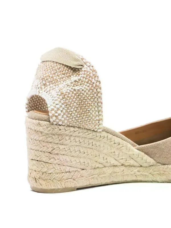 CastaÑer Carina 60mm Wedge Espadrilles - Neutrals