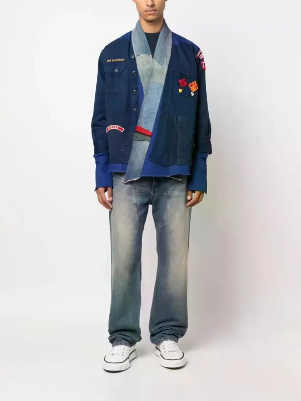 GREG LAUREN Boyscout Patchwork Jacket